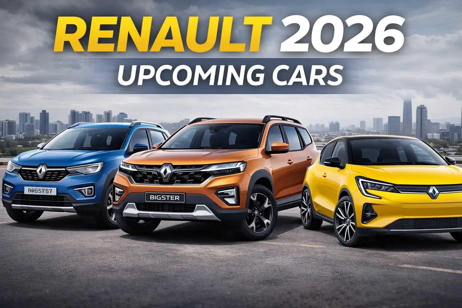 Renault Upcoming Cars 2026: Exciting New SUVs and EVs Coming Soon